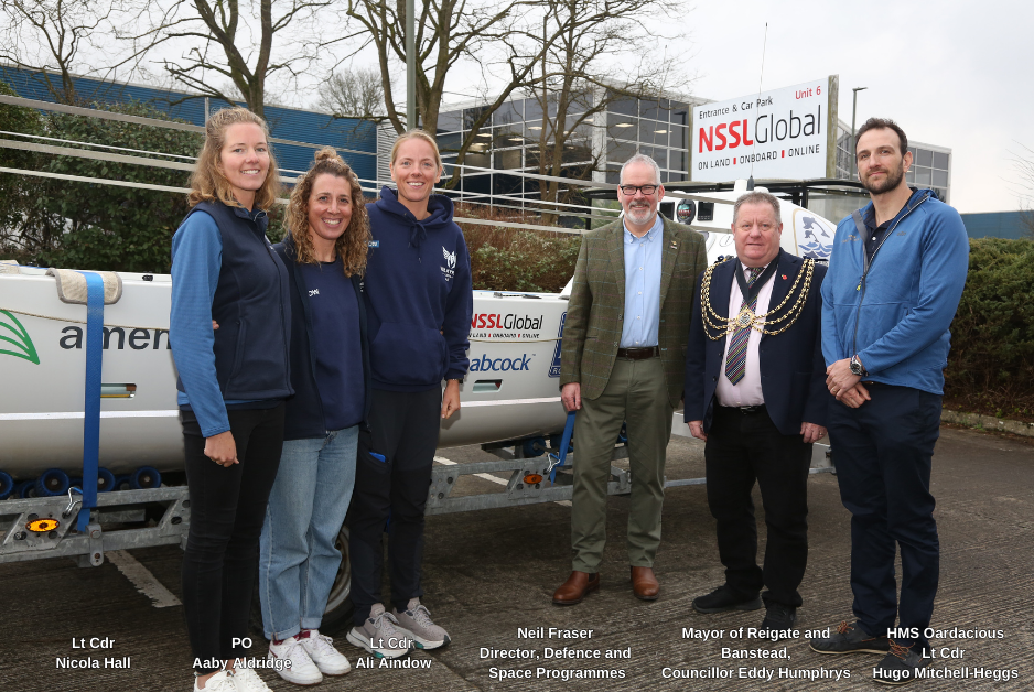 Local students inspired by transatlantic rowing feat of Royal Navy’s ...